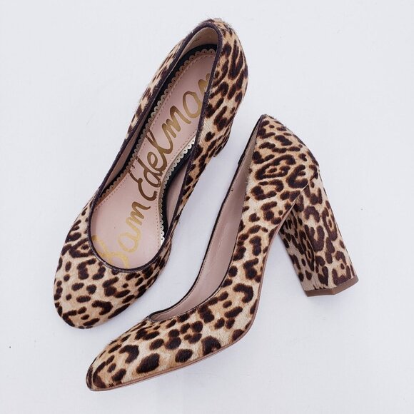 Sam Edelman | Shoes | Sam Edelman Stillson Leopard Print Calf Hair ...